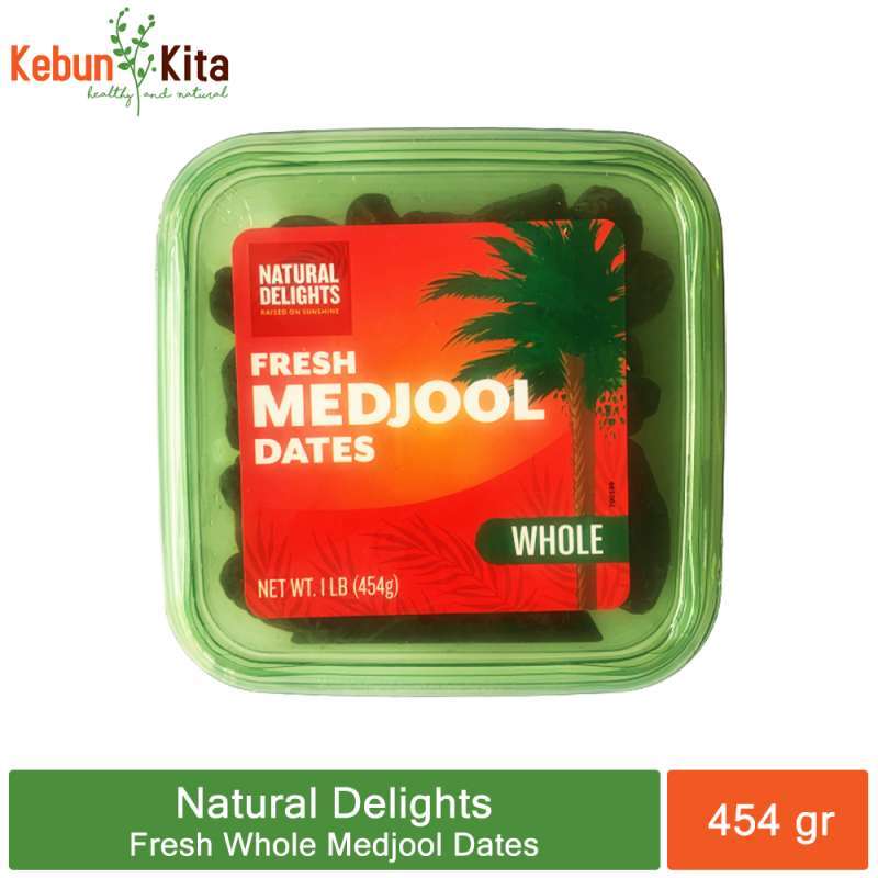 Jual Natural Delight Medjool Dates 454 Gr (Whole Medjool Dates) di ...