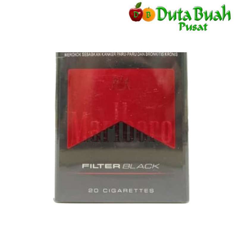 Jual DUTA BUAH ROKOK MARLBORO FILTER BLACK (1bungkus/20batang) di ...