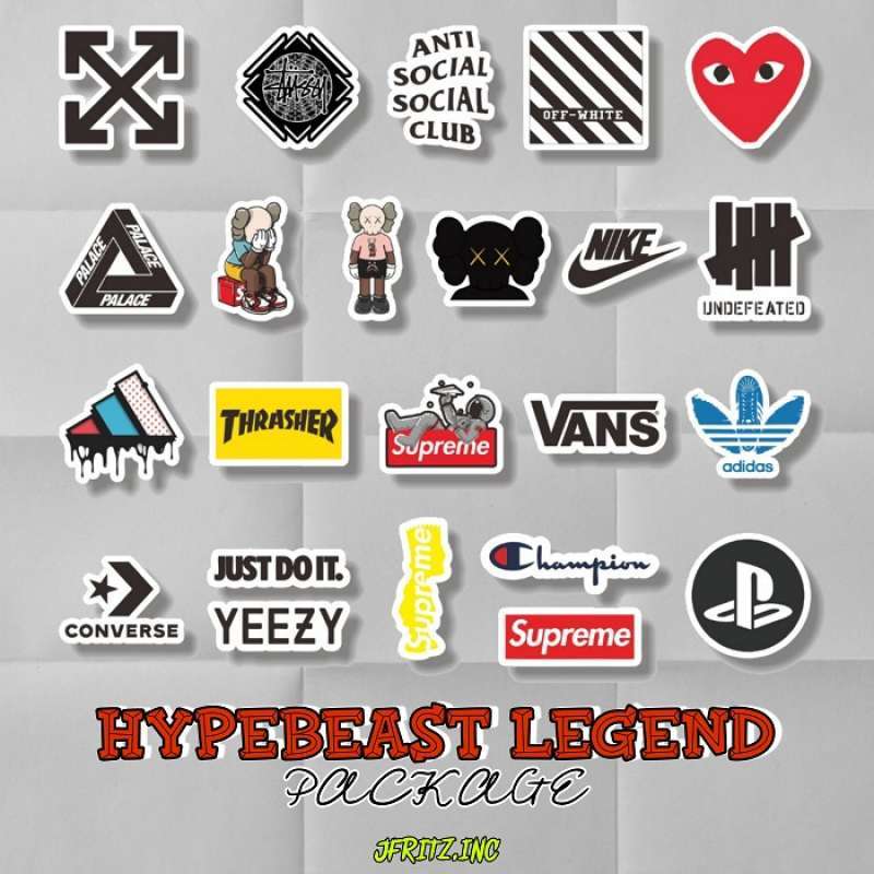 Jual STICKER PREMIUM HYPEBEAST LEGEND WATERPROOF VINYL AESTHETIC ...