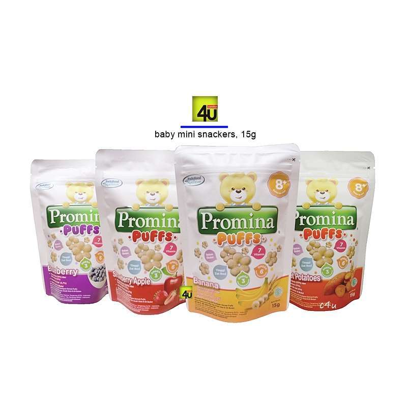 Jual PROMINA Puffs - Snack Ekstrudat Bayi - 15g - SWEET POTATO di ...