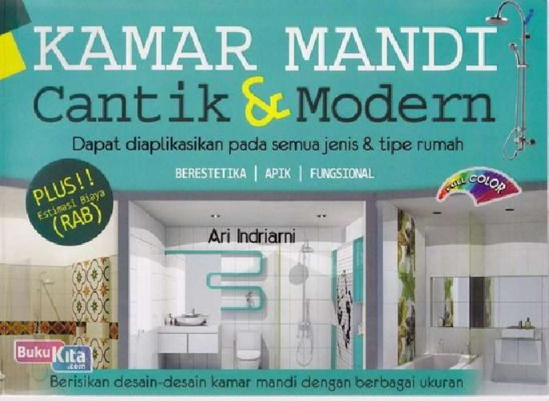 Promo Original Kamar Mandi Cantik & Modern (full Color) oleh Ari ...