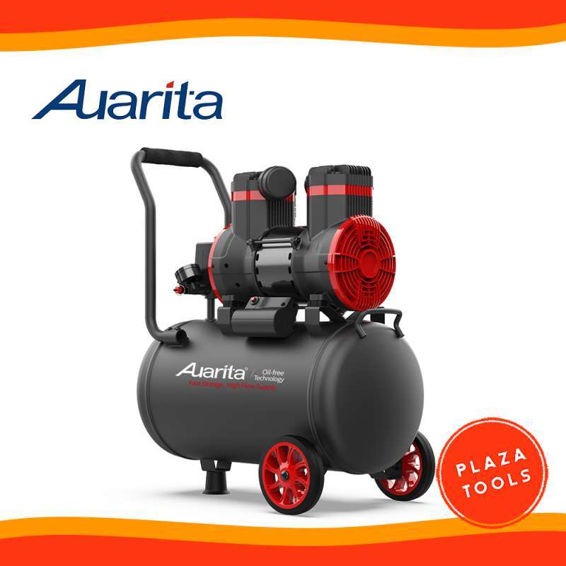Jual Kompressor Angin 2 HP AUARITA 2-1450F24 Oilless Silent Compressor ...