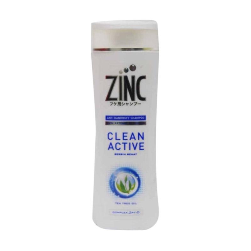 Jual ZINC Shampoo Anti Dandruff Clean & Active 170ml di Seller Alfamidi ...