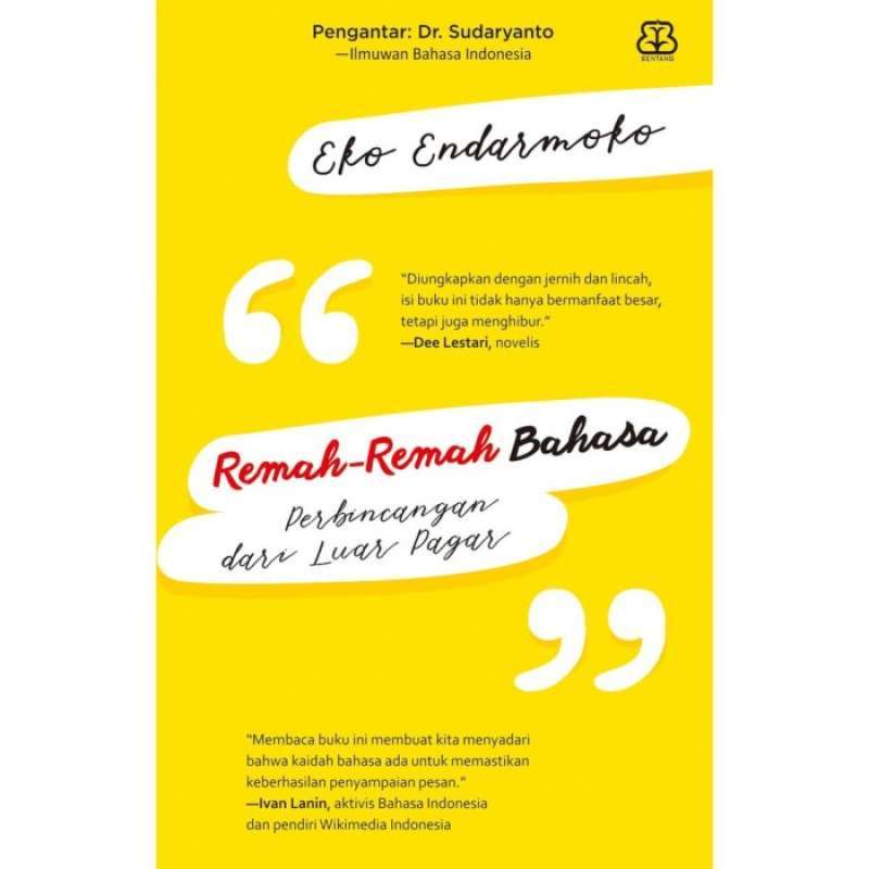 Promo Original Remah - Remah Bahasa Buku Self Improvement Development ...