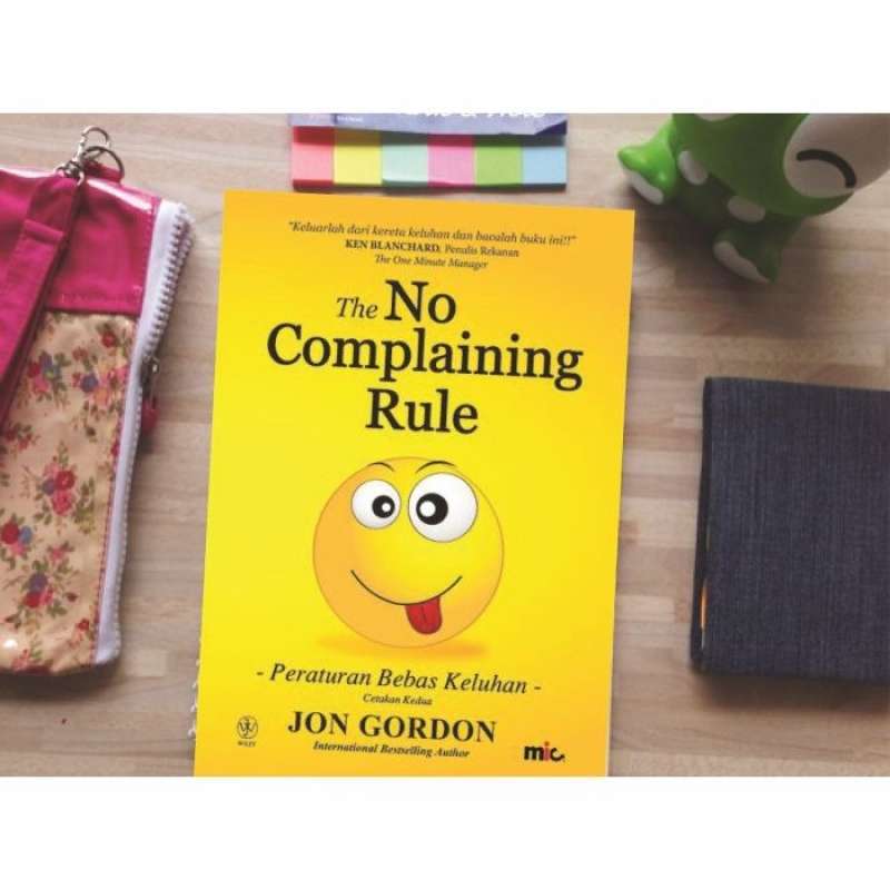 Promo Original No Complaining Rule - Jon Gordon Buku Self Improvement ...