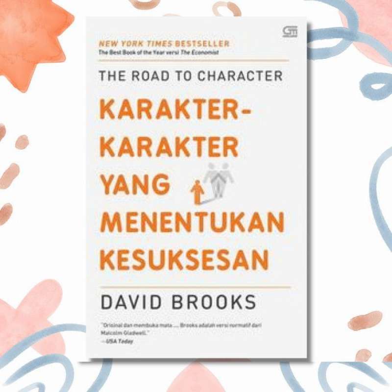 Promo Original THE ROAD TO CHARACTER Buku Self Improvement Development ...