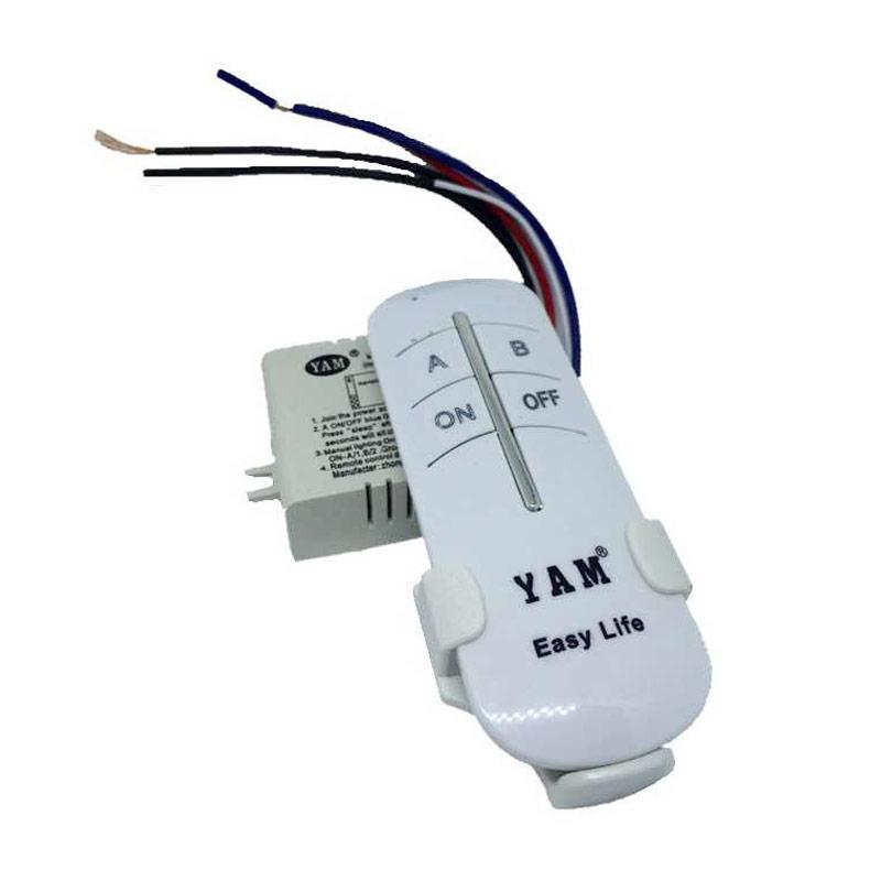 Jual YAM YAM802 2 Way Wireless Remote Control Lampu Rumah di Seller ...