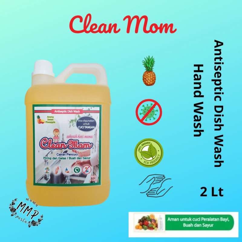 Jual Clean Mom Dish Wash /sabun Cuci Piring / Pembersih Dapur ...