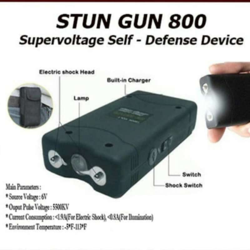 Jual Stun gun 928 alat keamanan stunt gun safety defence - Multicolor ...