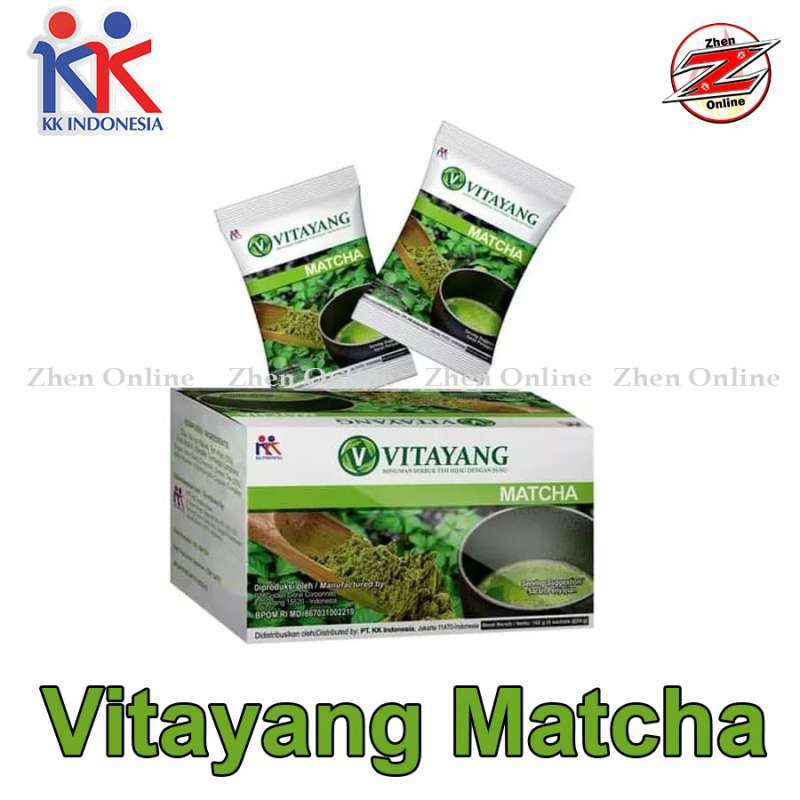 Jual Vitayang Matcha Klorofil isi 10 sachet Minuman Green Tea Nabati di ...