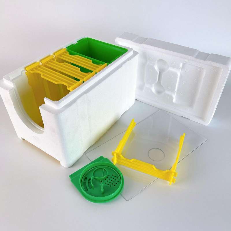 Jual Set Of 3 Diy Beekeeping Bee Queen Breeding Mating Nuc Hive Box ...