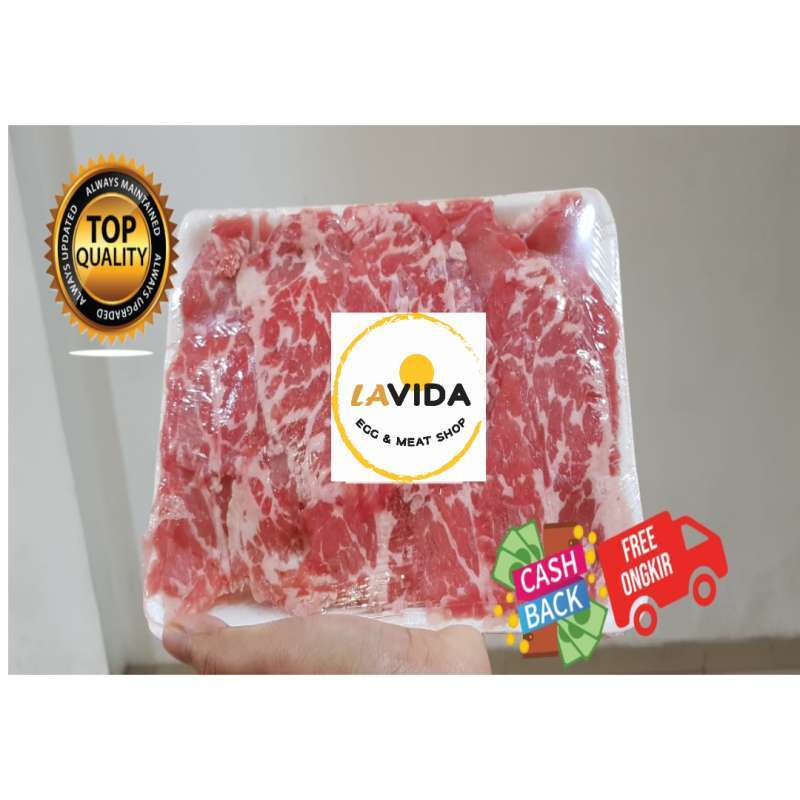 Jual WAGYU CHUCK CREST SLICE - 250 GRAM di Seller LaVIDA TANGERANG ...