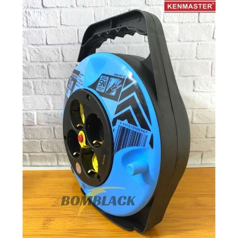 Jual Kenmaster Kabel Rol 4 Lubang 5 Meter 5m Colokan Listrik Roll ...