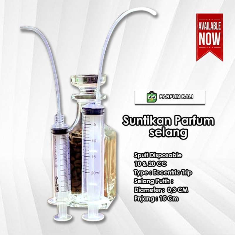 Jual Suntikan Selang 10ml/1 Set Lengkap Dengan Selang/suntikan Parfum ...
