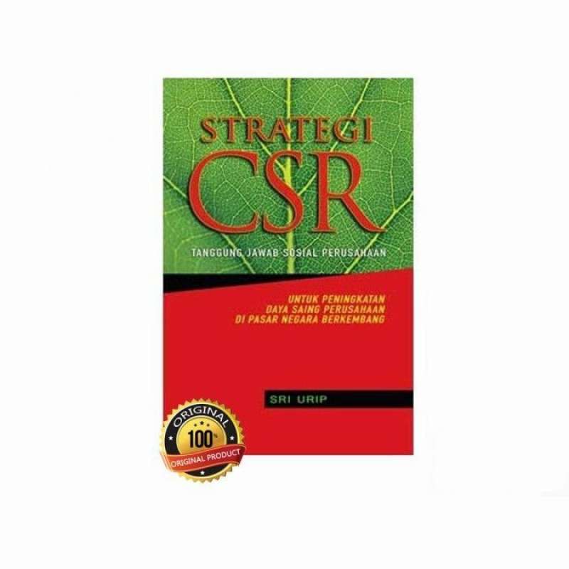 Promo Original Strategi CSR : Tanggung Jawab Sosial Perusahaan Buku ... Promo Original Strategi CSR : Tanggung Jawab Sosial Perusahaan Buku ...