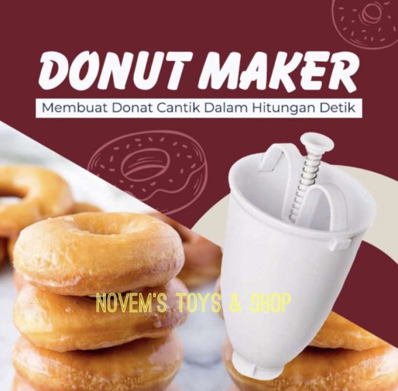 Jual DROP DONUT MAKER TOOL / MEMBUAT DONUT DALAM HITUNGAN DETIK di ...