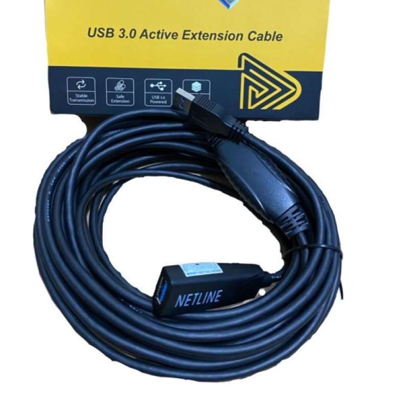 Jual Kabel Usb 3.0 Extension 20m Active Netline Usb Extender Aktif 20 ... Jual Kabel Usb 3.0 Extension 20m Active Netline Usb Extender Aktif 20 ...