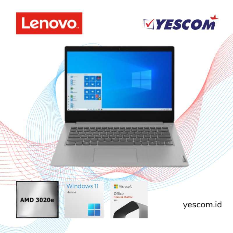 Jual Lenovo Ideapad 3 14ada05 - Uqid (amd 3020e | 4gb | 256gb ...
