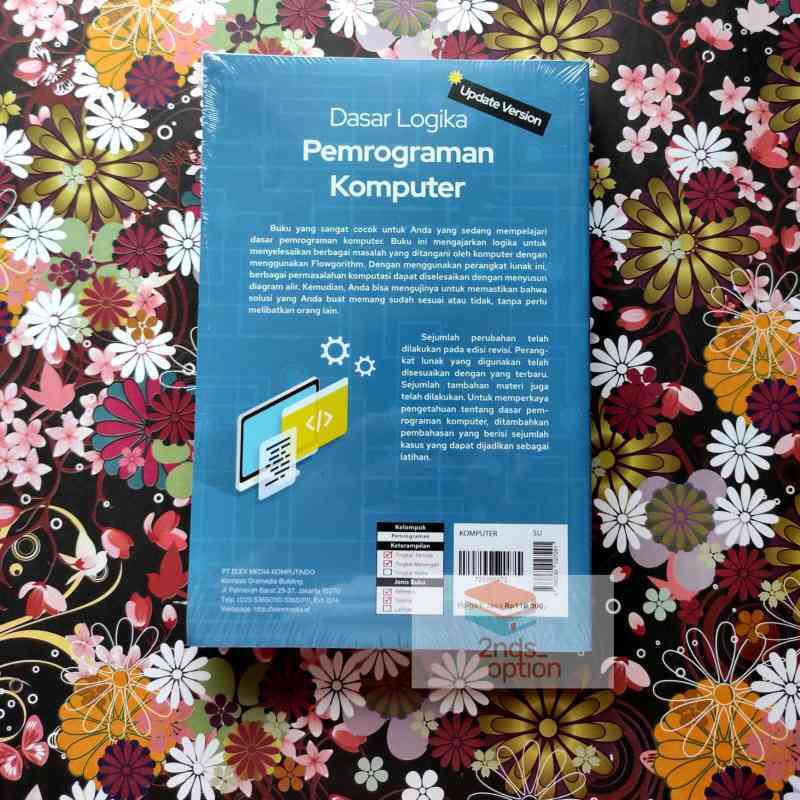 Jual Buku Dasar Logika Pemrograman Komputer (panduan Berbasis Flowchart Menggunakan Flowgorithm ...