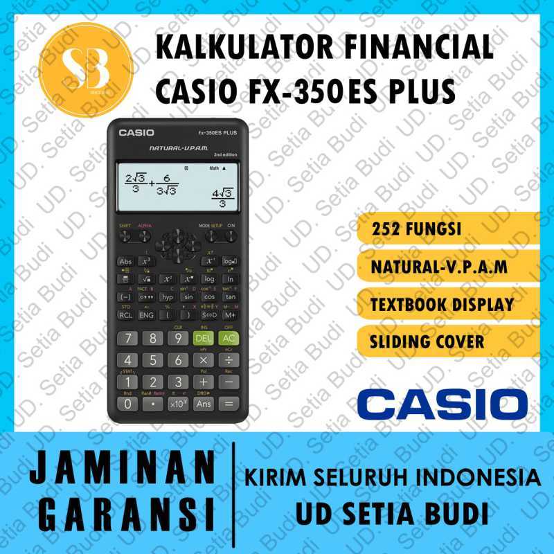 Jual Kalkulator 350 Es Original Harga Termurah Mei 2024 | Blibli