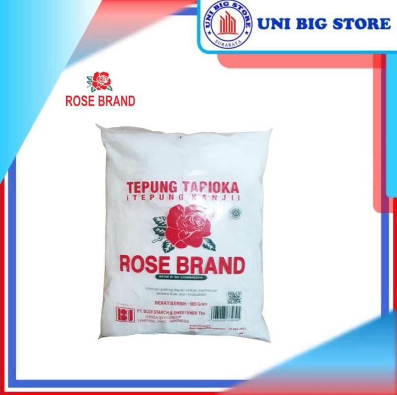 Jual Rose Brand Tepung Tapioka Tapioca Kanji 500 Gram Di Seller Uni Big ...