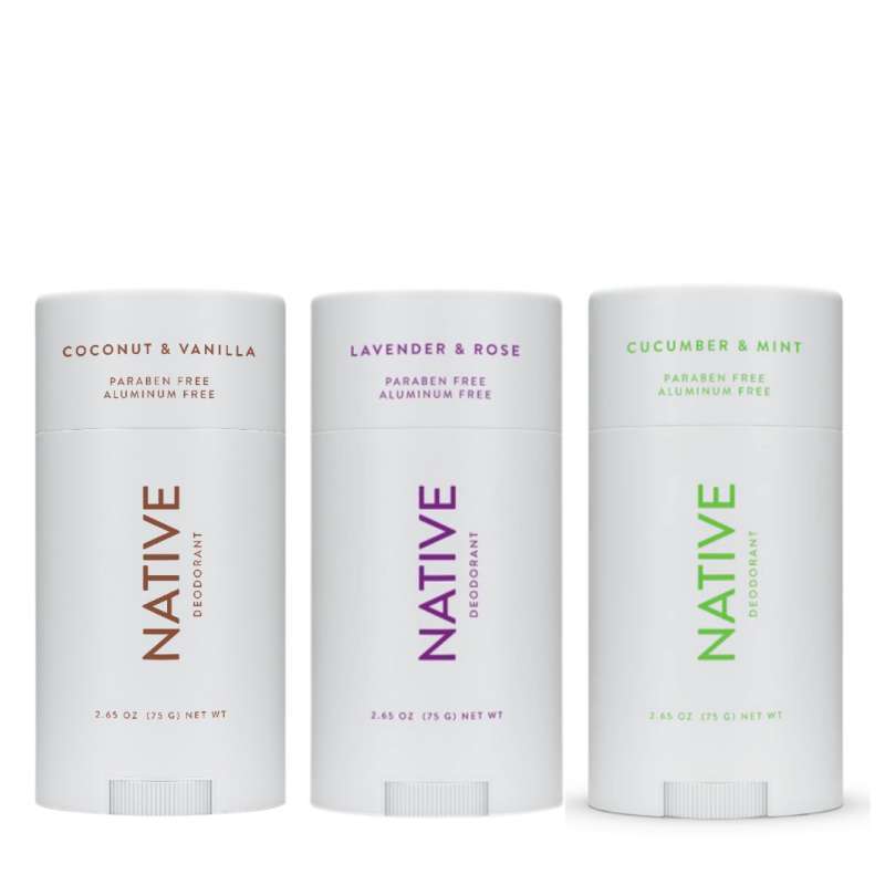 Jual Native Deodorant Men Woman Organik Anti Perspirant Aluminium ...