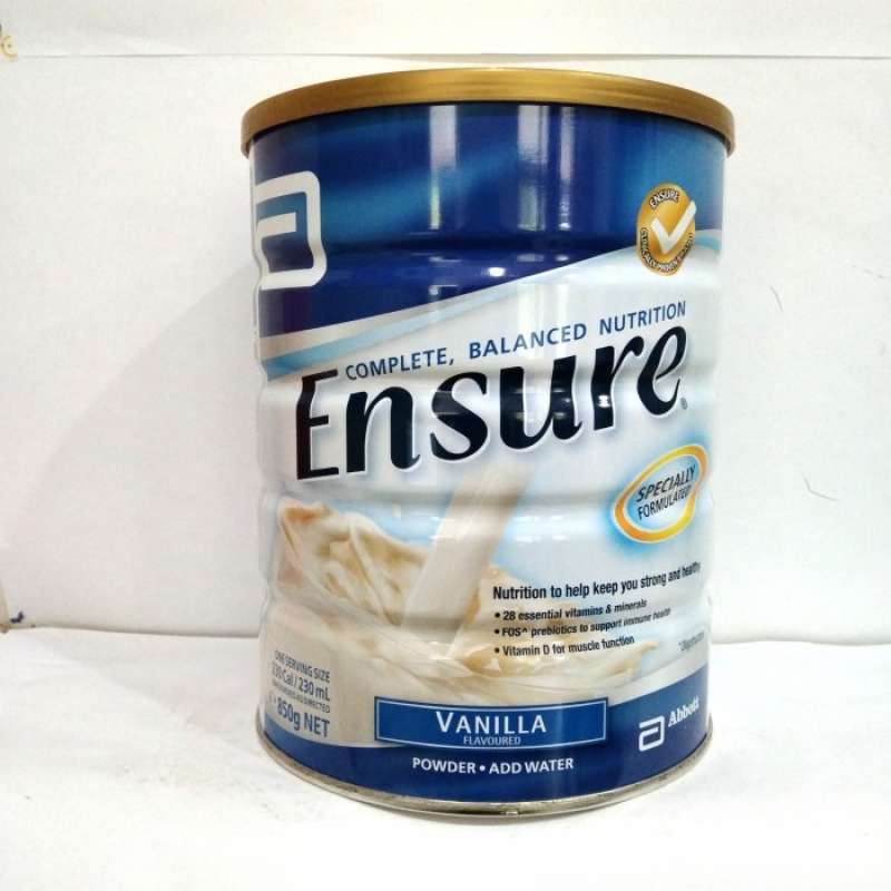 Jual Ensure Vanilla Flavoured 850gr / Susu Bubuk di Seller Central ...