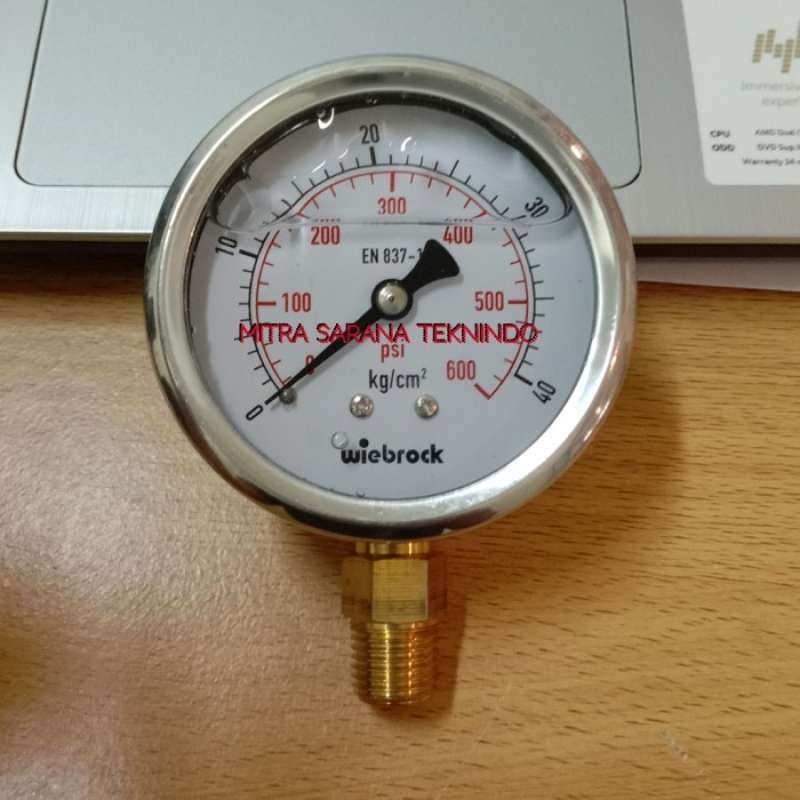 Promo Pressure Gauge Raket Ss Brass 2 1/2 Inchi 40 Kg 600 Psi - Multicolor Diskon 18% di Seller ...