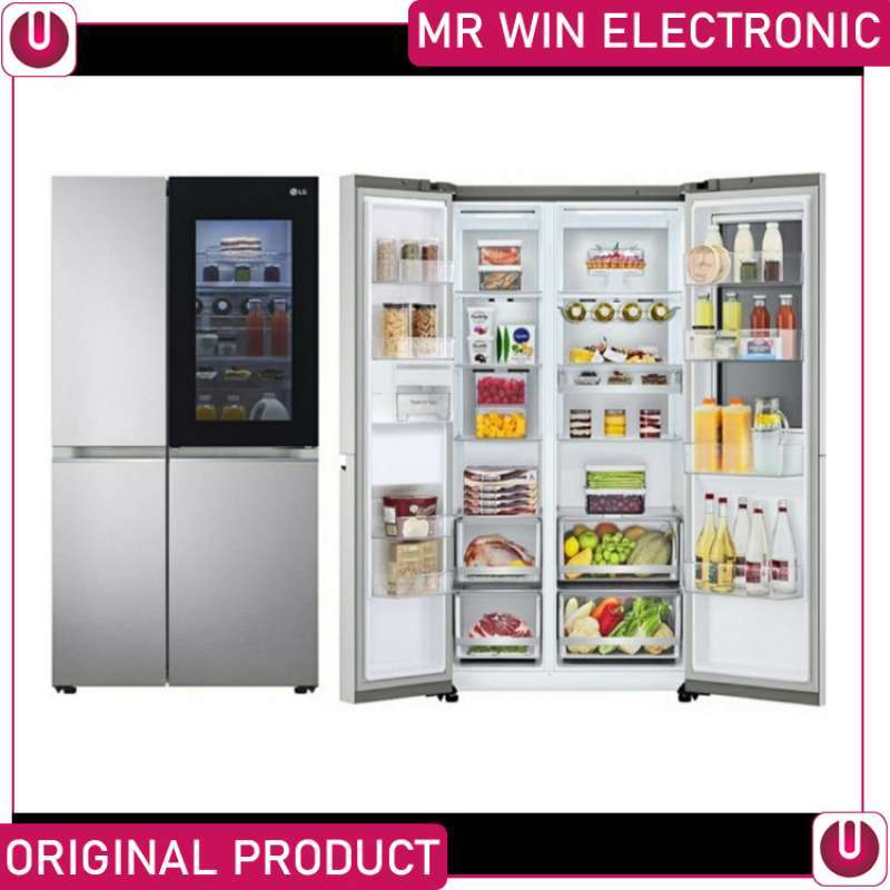 Jual Lg Gc-q257csfs Kulkas Refrigerator Side By Side Instaview Thinq™655l Di Seller Mr Win ...