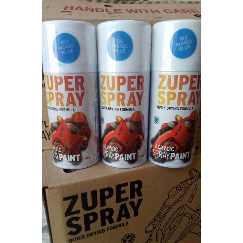 Jual Pilok Pilox Zuper Indigo Blue 502 150cc Super Spray Indigo Blue 21 Di Seller M_yshop ...