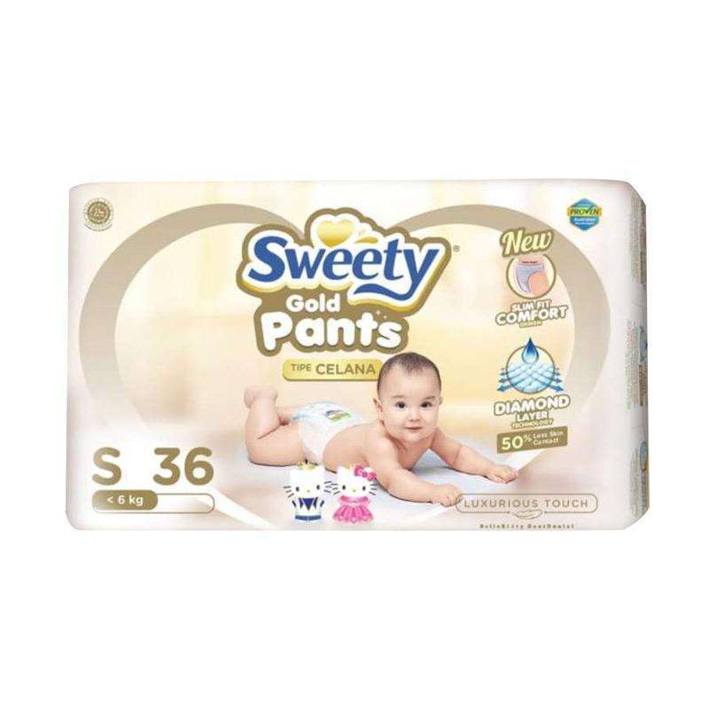 Jual Popok Sweety Gold Pants - S36 di Seller Makuku Family Malang ...