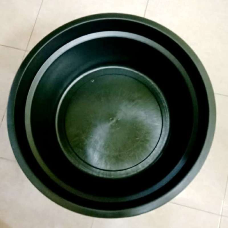 Jual Baskom Plastik Besar Diameter 55cm | Ember Plastik | BAK 24 Hitam ...
