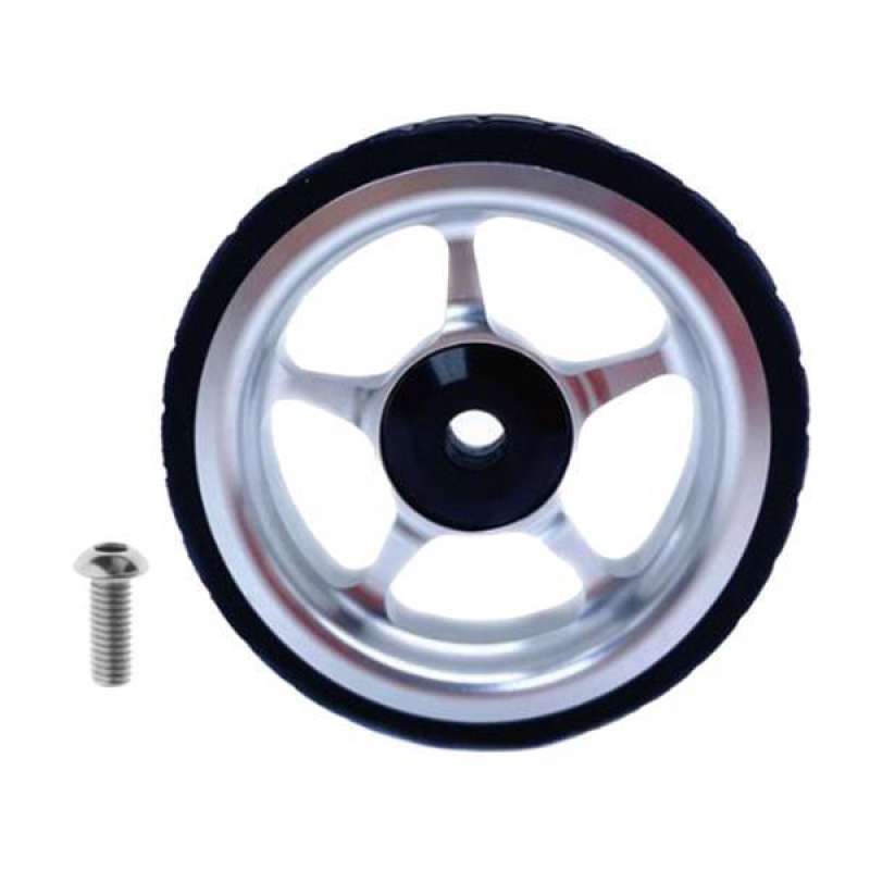 Promo 8xEasy Wheel for Folding Bike EZ Wheels Wheel Easywheel Silver-8 ...