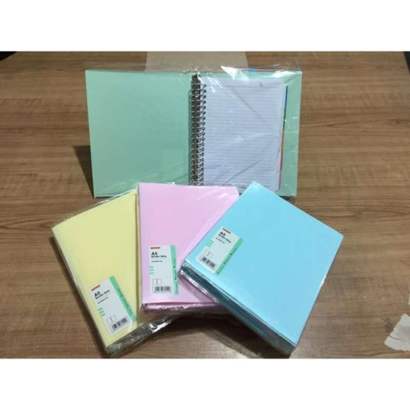 Jual Binder Note besi Kenko A5 - A5-BNPP-PC Warna Pastel di Seller TG ...