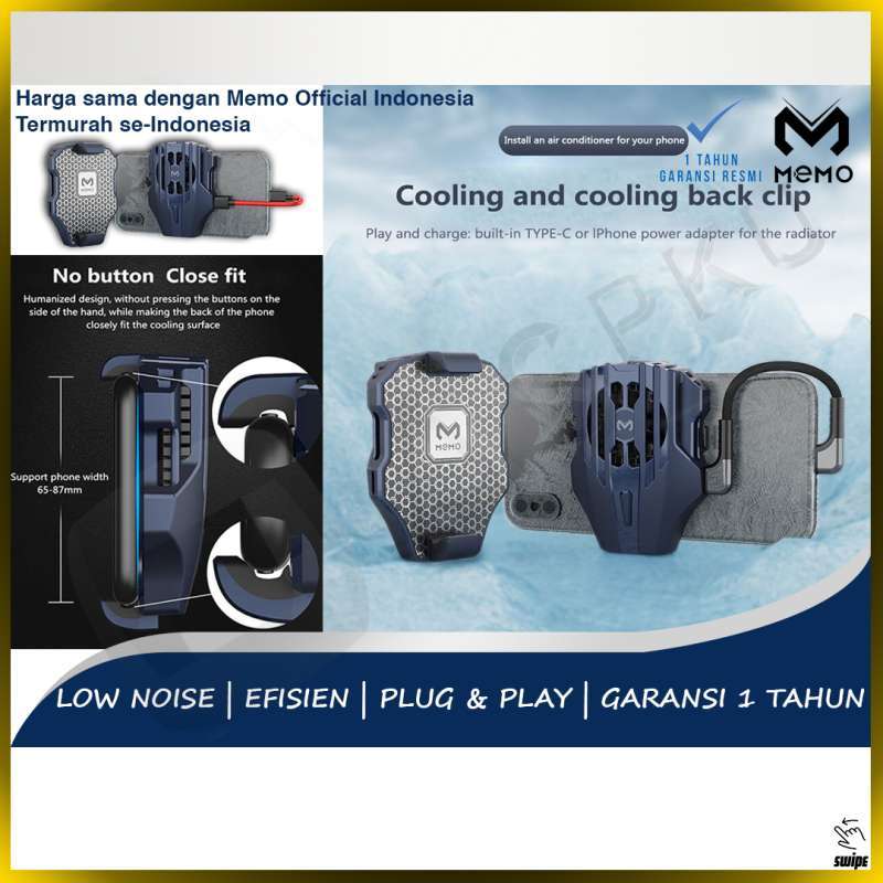 Promo MEMO Cooling Fan DL-02 DL02 Semi Konduktor Kipas angin Pendingin ...