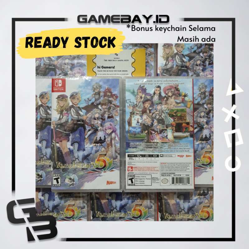 Promo Nintendo Switch Rune Factory 5 / RF5 Diskon 8% di Seller Gamebay ...