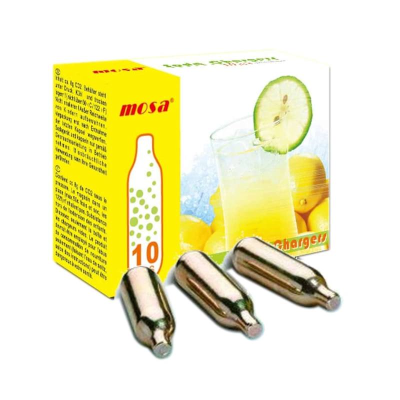 Jual Mosa Soda Co2 Charger [10 Pcs/ Kemasan Box] Di Seller Sahabat ...