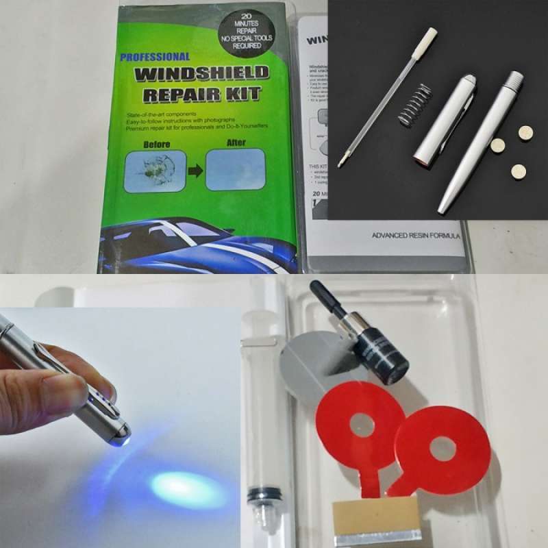 Jual Diy Repairing Car Glass Kits Repair Kit Perbaikan Kaca Jendela ...