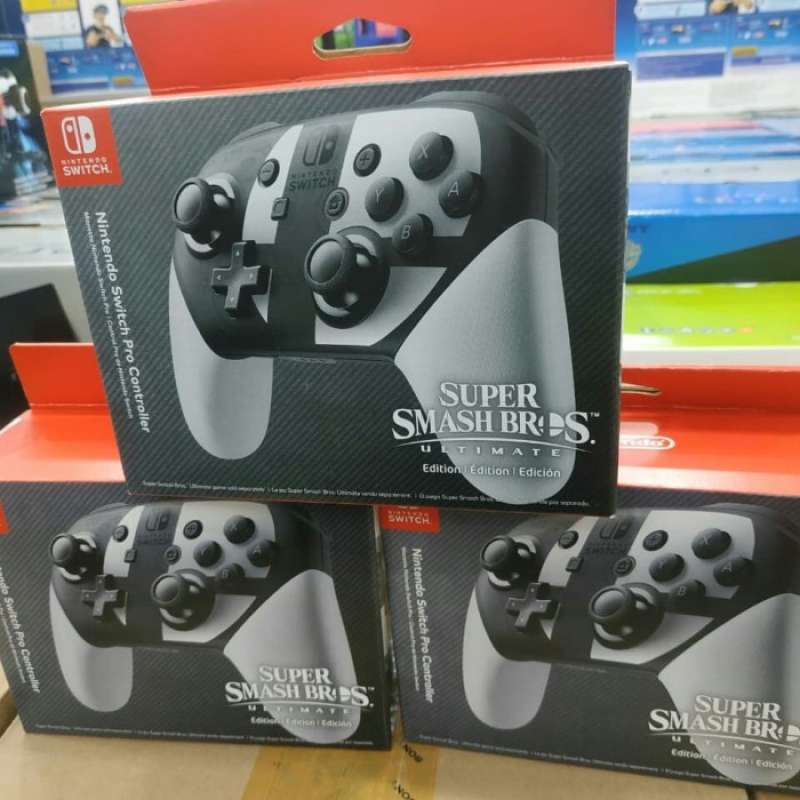 Jual Pro Controller Super Smash Bros Ultimate di Seller Mikazu Store ...