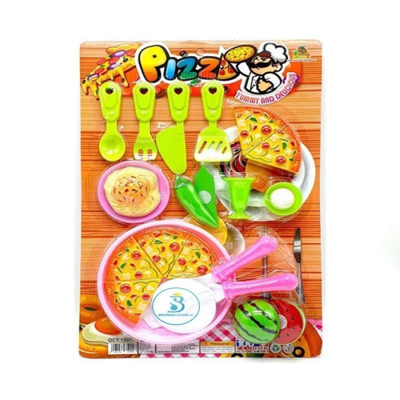 Jual MAINAN ANAK PIZZA SET OCEAN OCT 1907 / MAINAN ANAK PIZZA POTONG ...