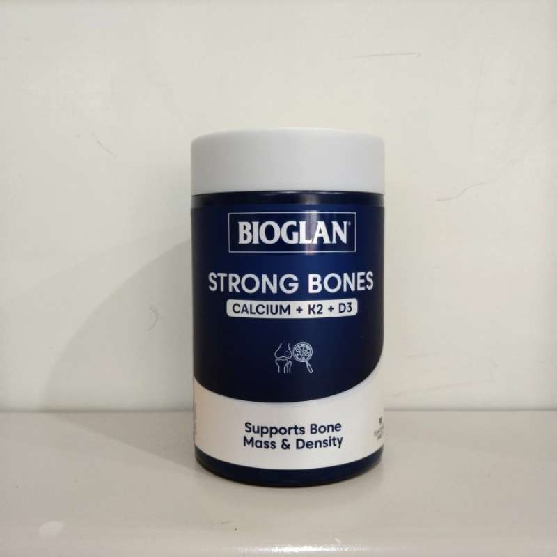 Jual Bioglan Strong Bones Calcium + K2 + D3 90 Tablets Di Seller ...