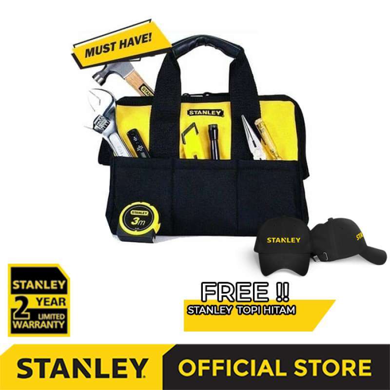 Promo Stanley General Purpose Hand Tool Set 25Pcs 92-006-23 Diskon 18% ...