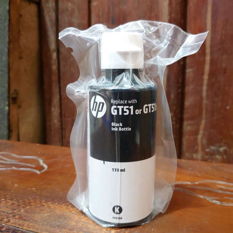 Jual Hp Gt51 Xl Black Ink Bottle 170ml Di Seller Shestore - Tamangede ...