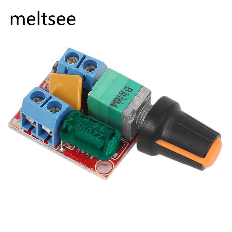 Promo DC Motor Speed Control Board 3V-35V 5A PWM Controller Stepless ...