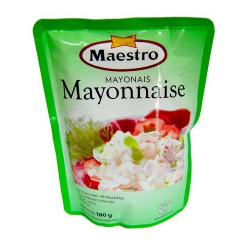 Jual mayones maestro 180 gr mayonnaise di Seller Hana Frozen Sentiong ...