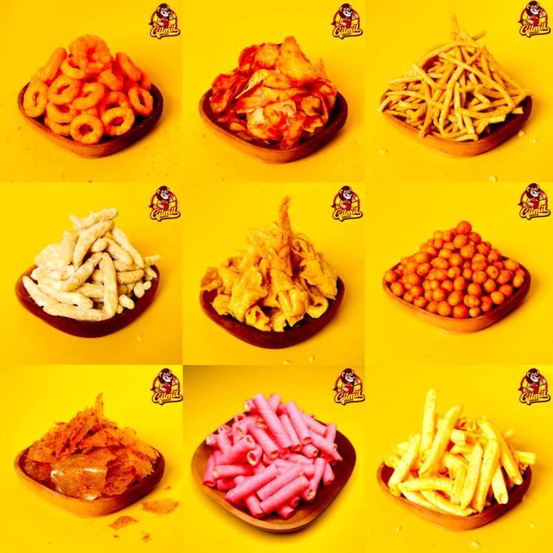 Jual [VIRAL] SNACK CEMILAN KILOAN MURAH / JAJANAN RINGAN RENYAH MAKANAN ...