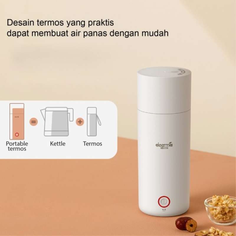 Jual Deerma Dr050 Electric Kettle Termos Botol Minum Teko Listrik 350ml ...