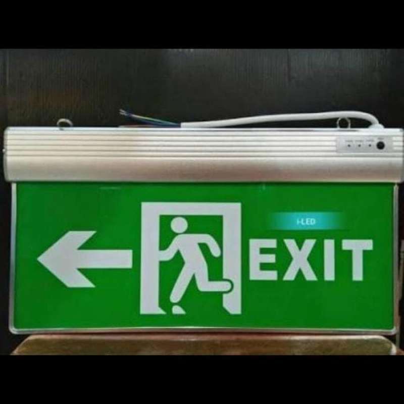 Jual Lampu Exit Led Darurat Emergency Gambar orang lari di Seller ... Jual Lampu Exit Led Darurat Emergency Gambar orang lari di Seller ...