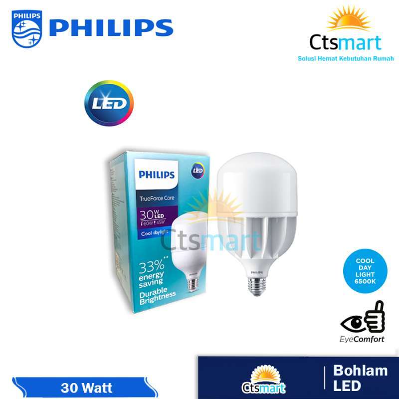 Jual Lampu LED Philips 30W 30Watt 30 W 30 Watt PUTIH di Seller CtsMart ...
