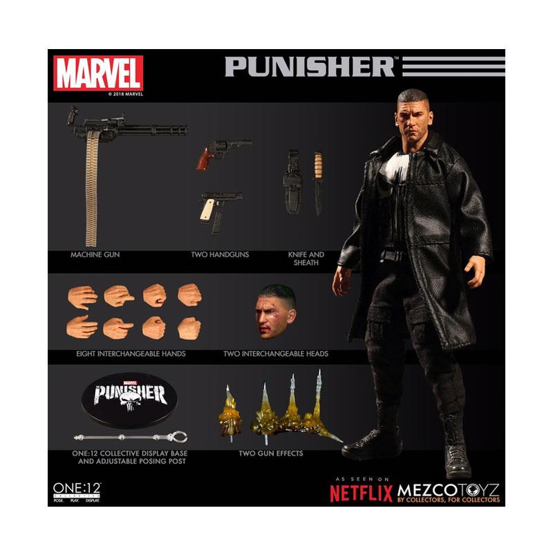 Jual Mezco One:12 Collective The Punisher Netflix Tv Series Di Seller ...